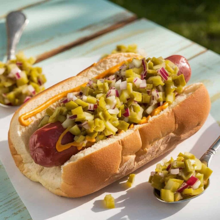 Mouthwatering Hot Dog Relish Recipe: Elevate Your Summer Cookouts ...