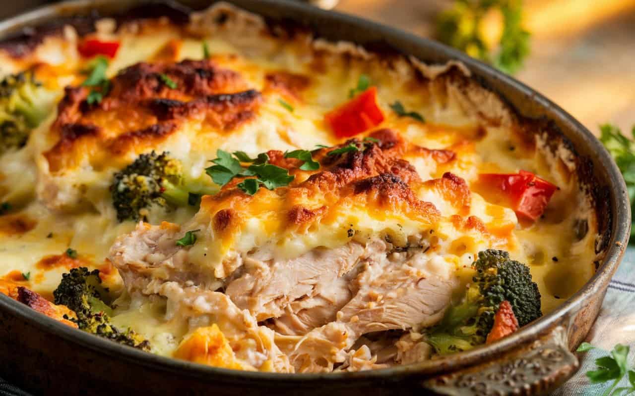 Easy Low Carb Chicken Casserole – A Perfect Healthy for Dinner Recipe ...