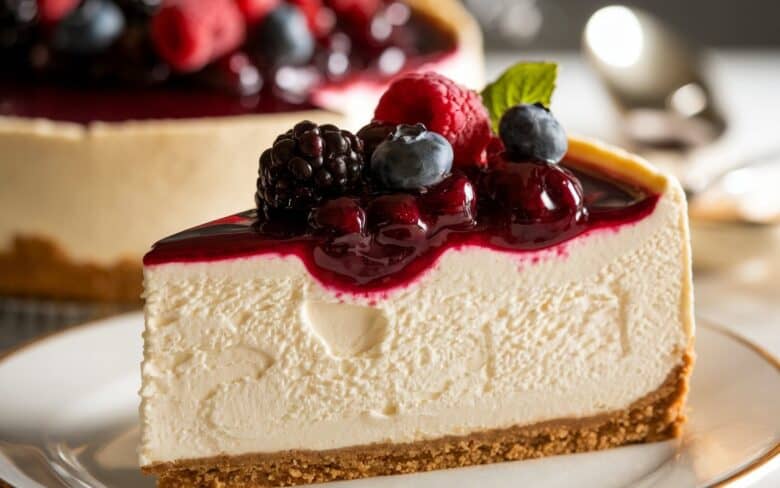 Classic New York Cheesecake: The Elegant Star of Easy and Quick ...