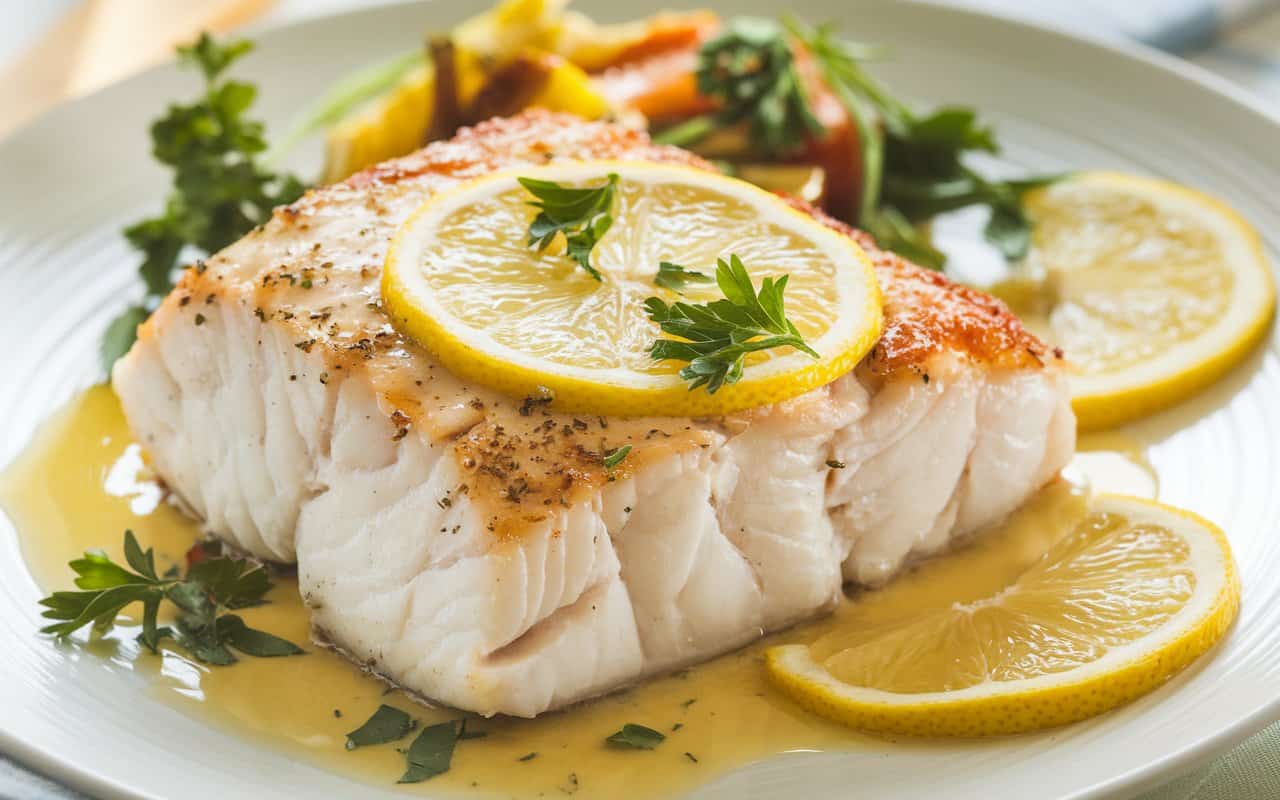 Lemon Butter Baked Cod – A Refreshing Healthy for Dinner Delight ...