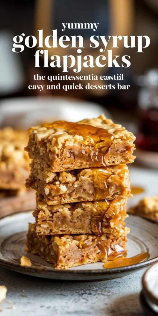 Yummy Golden Syrup Flapjacks: The Quintessential Easy and Quick ...