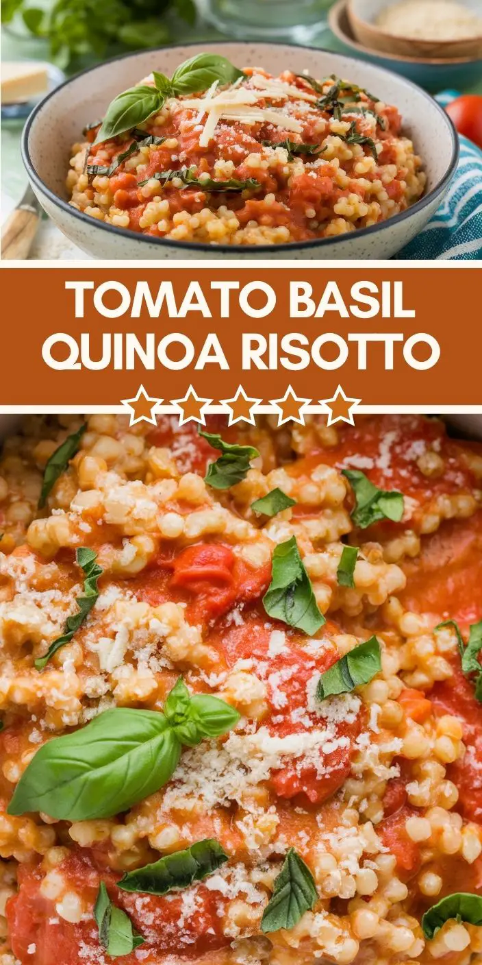 Tomato Basil Quinoa Risotto: Creamy Without the Cream – Blessedish