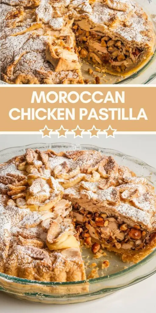 Moroccan Chicken Pastilla: Sweet-Savory Pastry – Blessedish