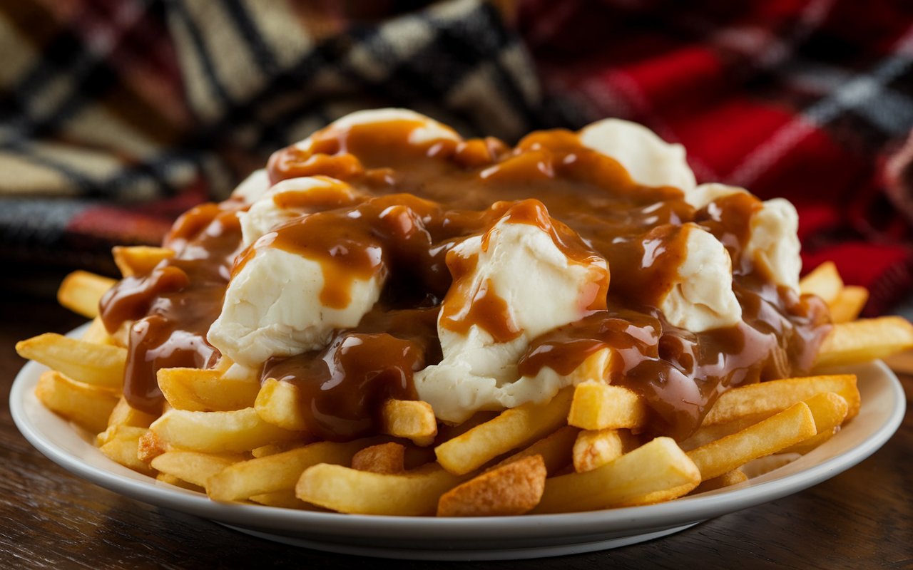 Canadian Poutine: Crispy Fries, Rich Gravy & Cheese Curds - Blessedish