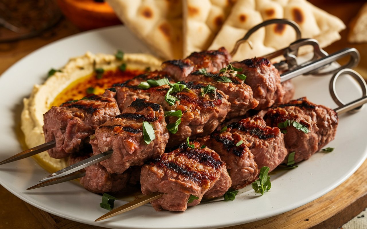 Lebanese Beef Kofta Skewers – Middle Eastern Spices – Blessedish