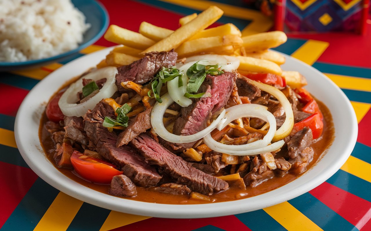 Peruvian Lomo Saltado – Stir-Fry with Fries & Bold Flavor – Blessedish