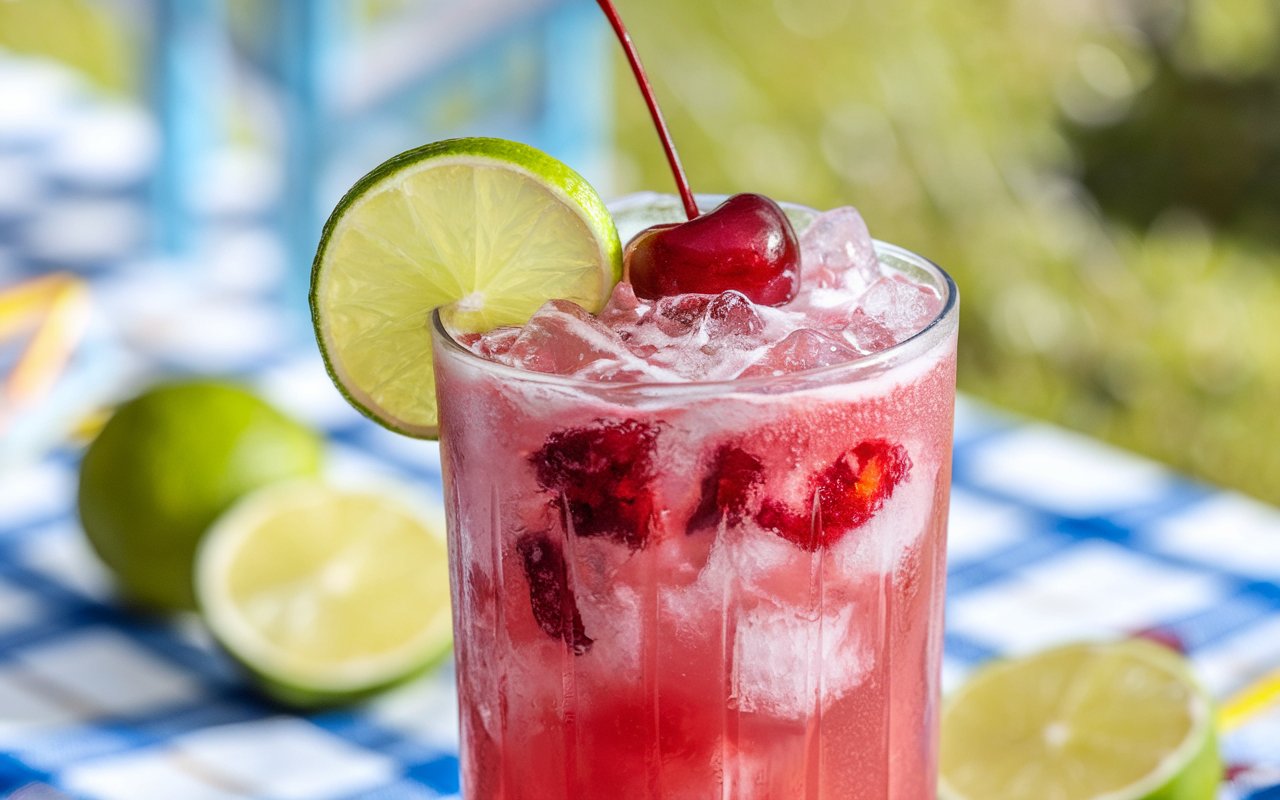 Cherry Limeade Slush – Nostalgic, Tart Summer Favorite – Blessedish