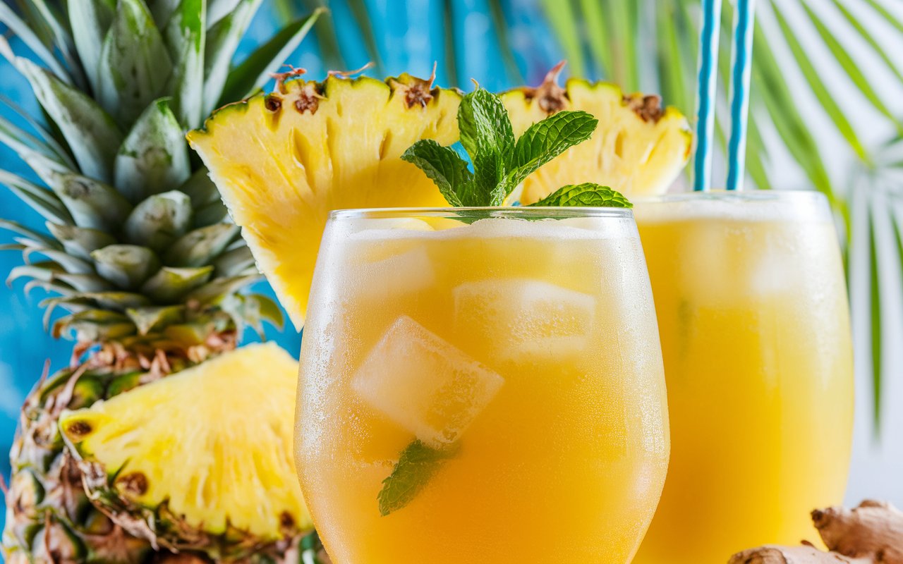 Pineapple Ginger Punch – Bright Tropical Zing