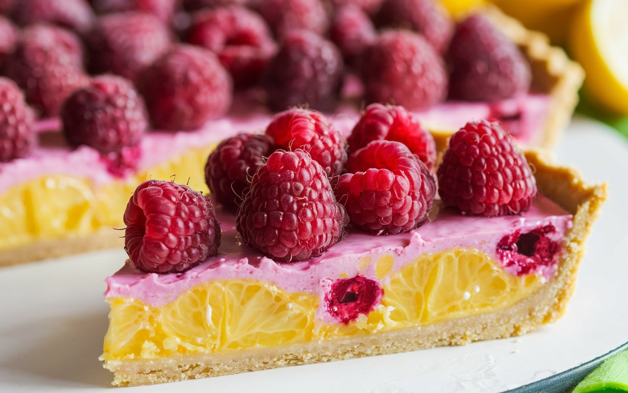 Raspberry Lemon Tart: Tangy, Vibrant Filling – Blessedish