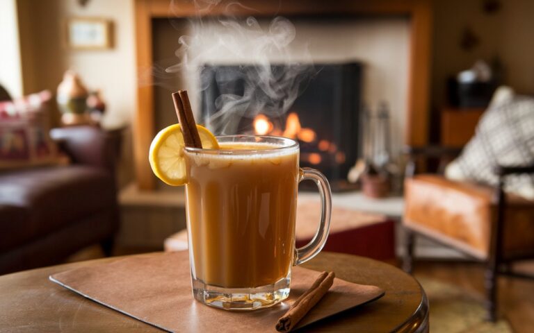 Maple Cinnamon Hot Toddy: Cozy Winter Warmer – Blessedish