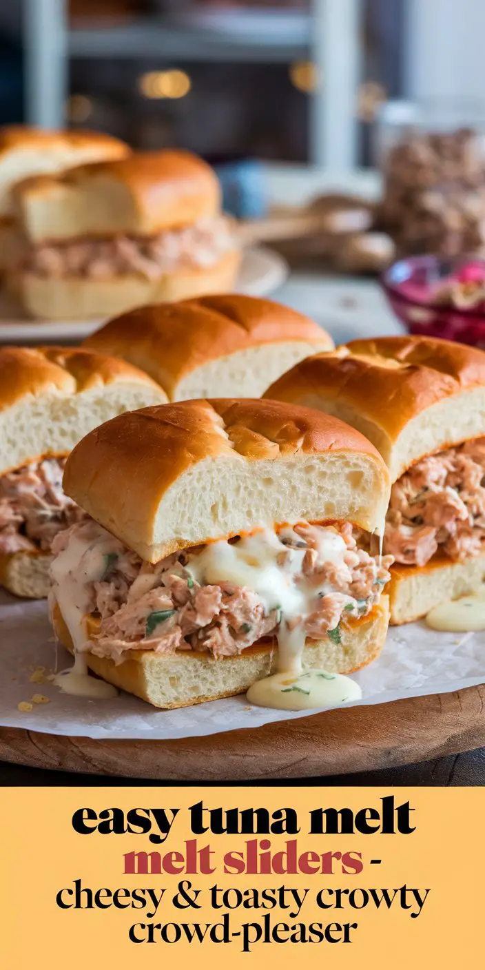 Easy Tuna Melt Sliders – Cheesy & Toasty Crowd-Pleaser – Blessedish