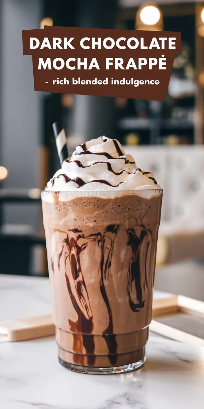 Chocolate Mocha Frappé – Rich Blended Indulgence, So Good and Creamy ...