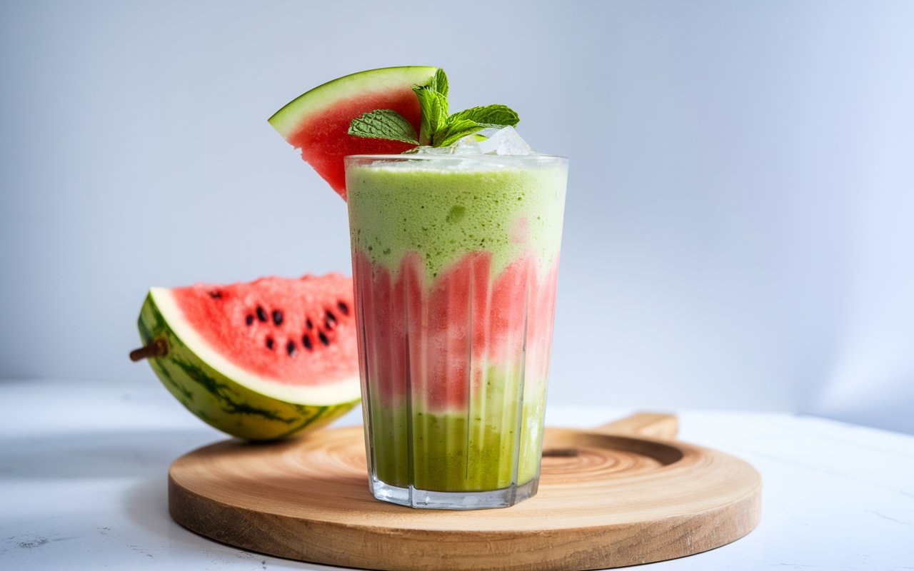 Matcha Watermelon Slush – Refreshing Antioxidant Kick – Blessedish
