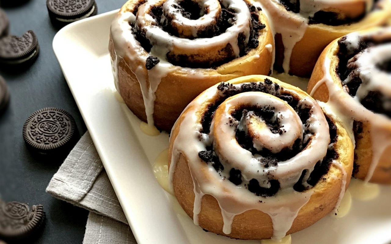 Gooey Oreo Stuffed Cinnamon Rolls in 90 Minutes Flat – Blessedish