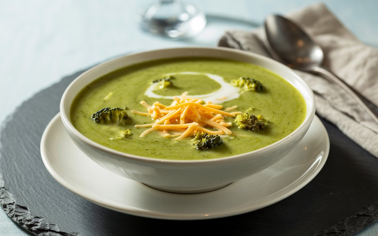 Broccoli Cheddar Soup – Creamy Cheese & Veggie Bowl – Blessedish