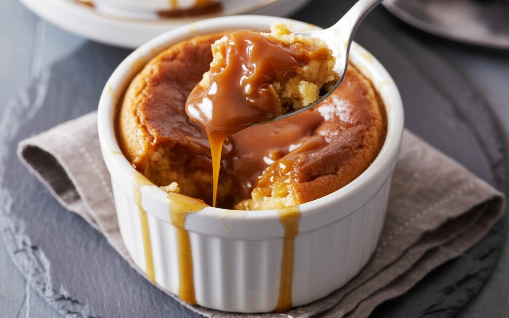 Butterscotch Pudding Cake – Self-Saucing Spoonable Bliss – Blessedish