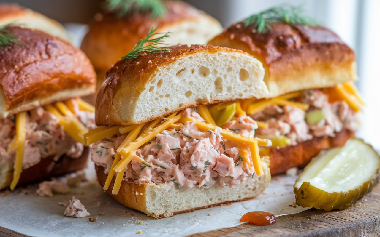 The Ultimate Cheesy & Easy Tuna Melt Sliders Recipe – Blessedish