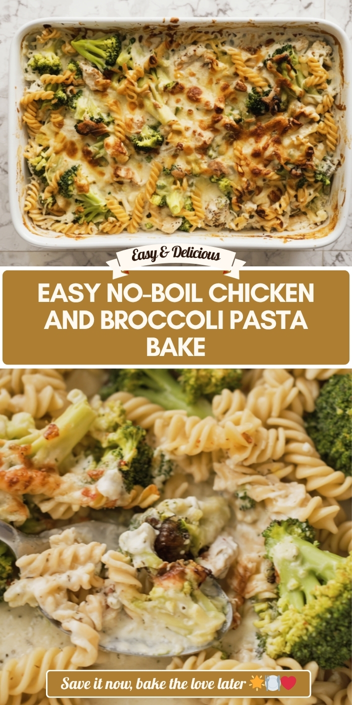 Easy No-Boil Chicken and Broccoli Pasta Bake – Blessedish