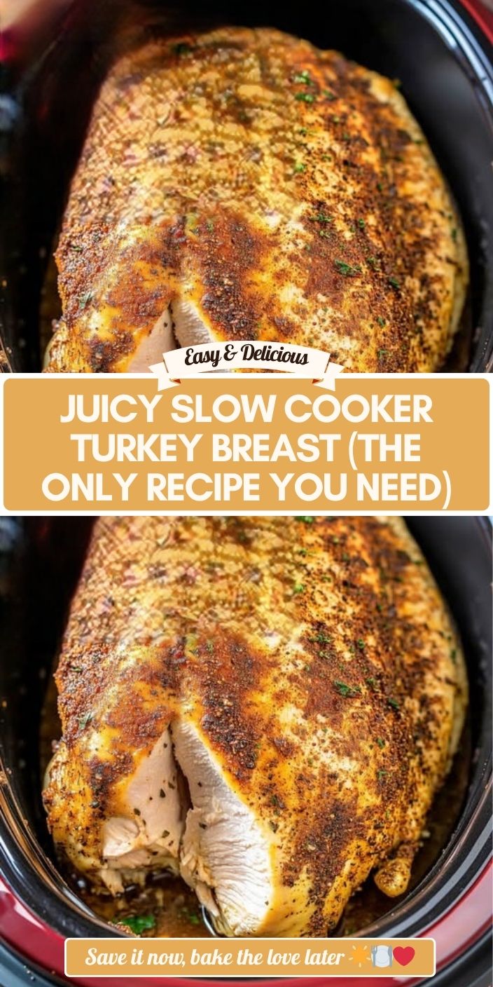 Juicy Slow Cooker Turkey Breast (The Only Recipe You Need) – Blessedish