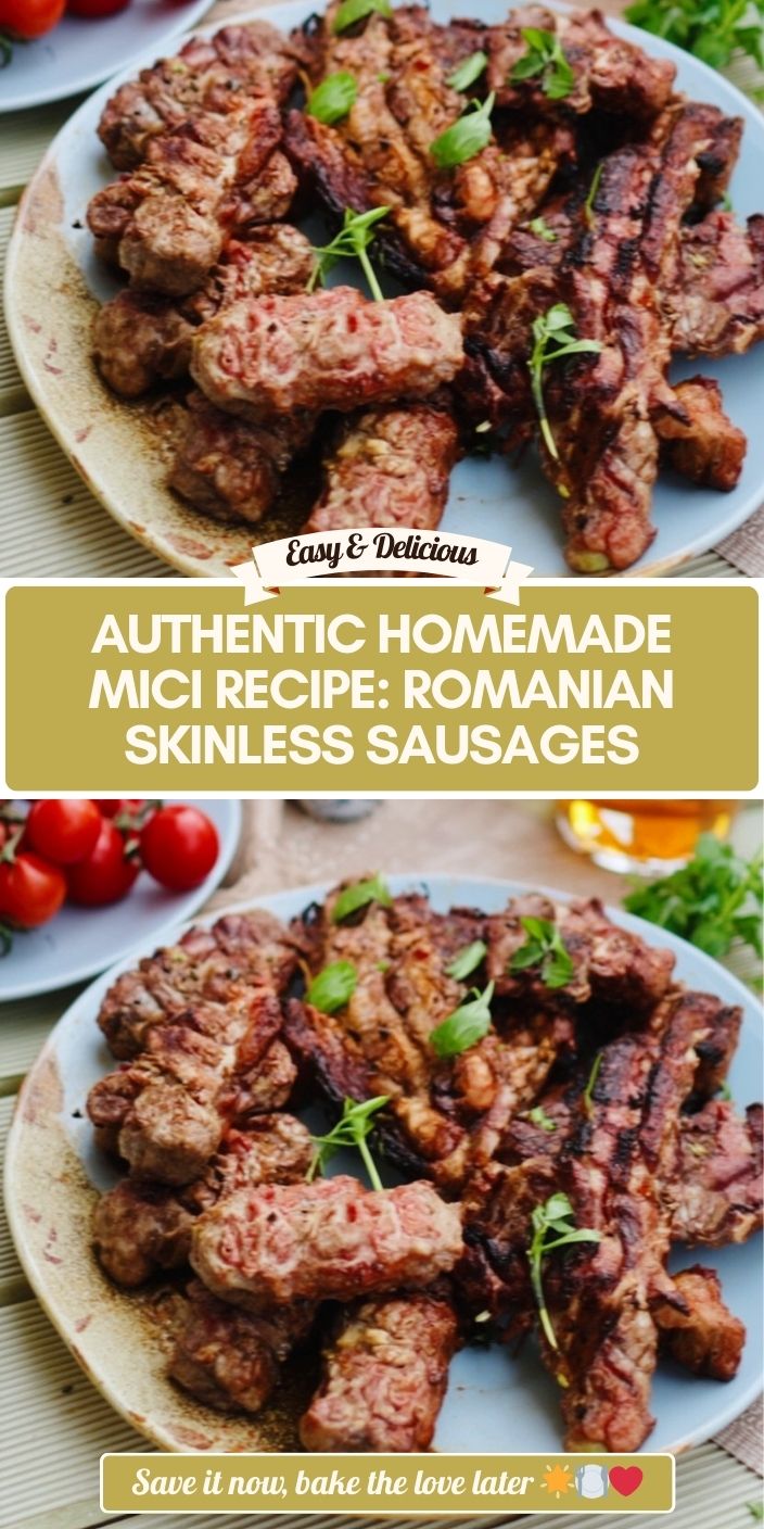 Authentic Homemade Mici Recipe: Romanian Skinless Sausages – Blessedish