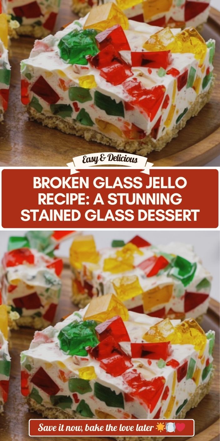 Broken Glass Jello Recipe: A Stunning Stained Glass Dessert – Blessedish