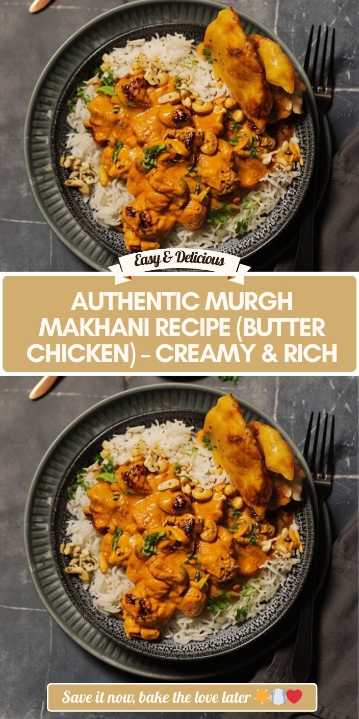 Authentic Murgh Makhani Recipe (Butter Chicken) – Creamy & Rich ...