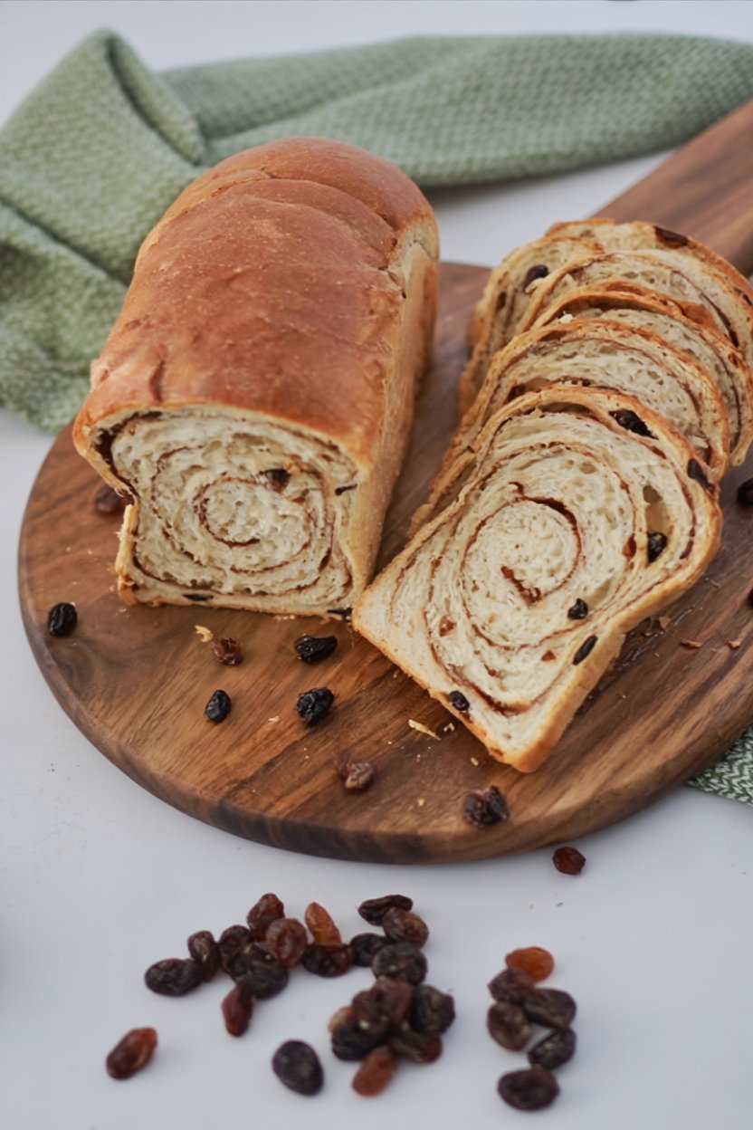 Soft Cinnamon Raisin Swirl Sourdough Bread (Pepperidge Farm Copycat ...
