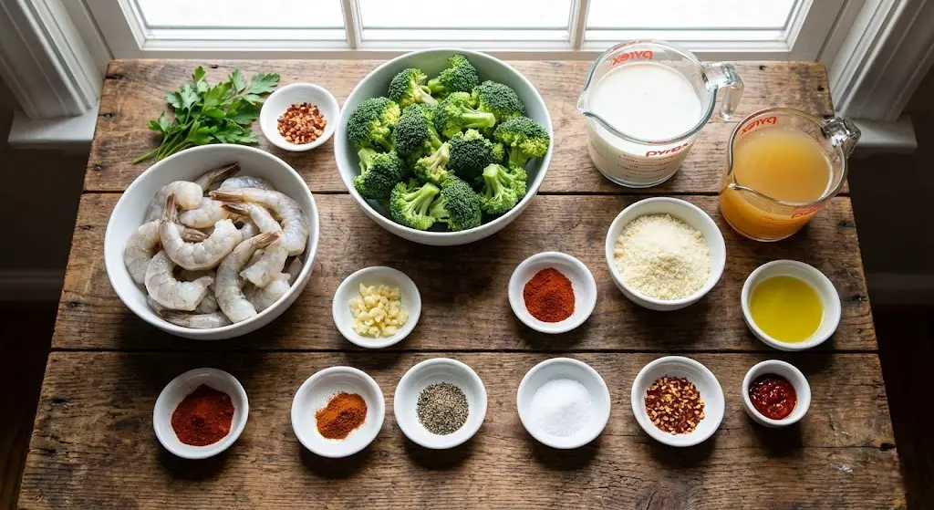 Creamy Spicy Shrimp with Broccoli: A Bold & Flavorful 20-Minute Meal ...