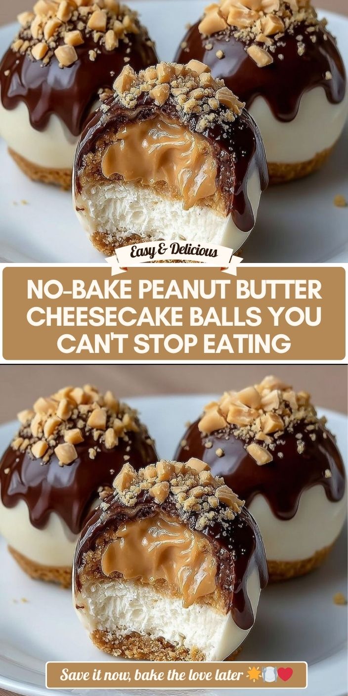 No-Bake Peanut Butter Cheesecake Balls You Can’t Stop Eating – Blessedish