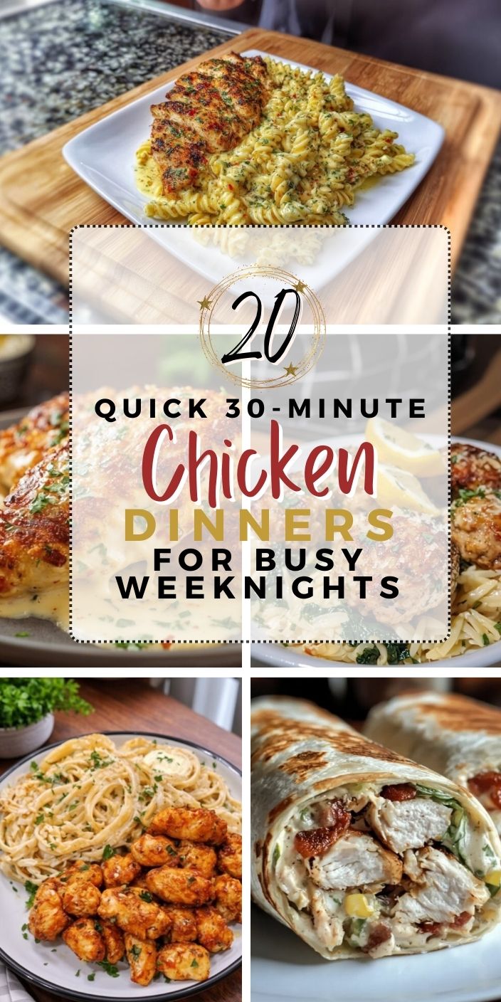 20 Quick 30-Minute Chicken Dinners for Busy Weeknights – Blessedish