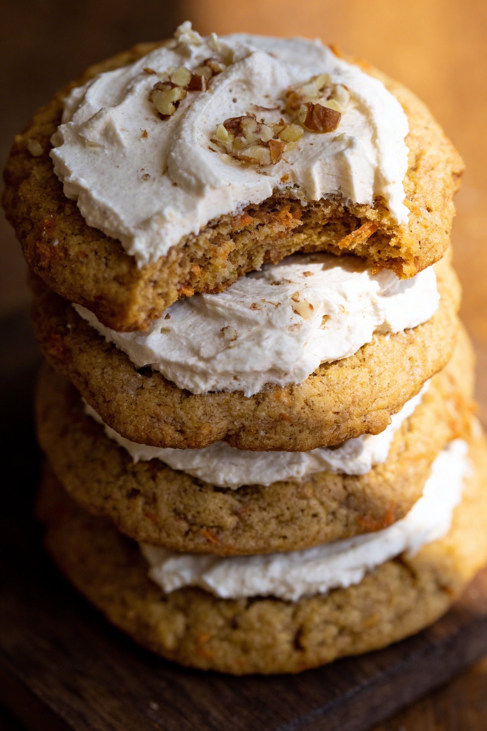 Carrot Cake Cookies with the Frosting That Changes Everything – Blessedish