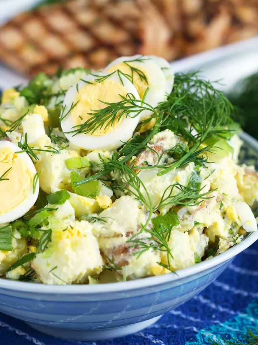 Old Fashioned Potato Salad – Blessedish