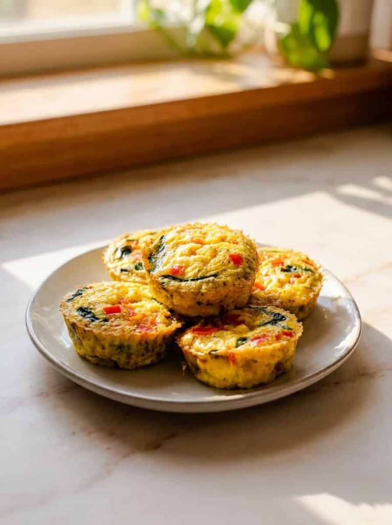 Spinach Feta Egg Muffins – Blessedish