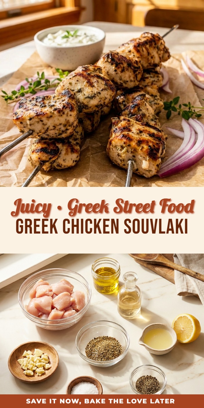 Greek Chicken Souvlaki – Blessedish