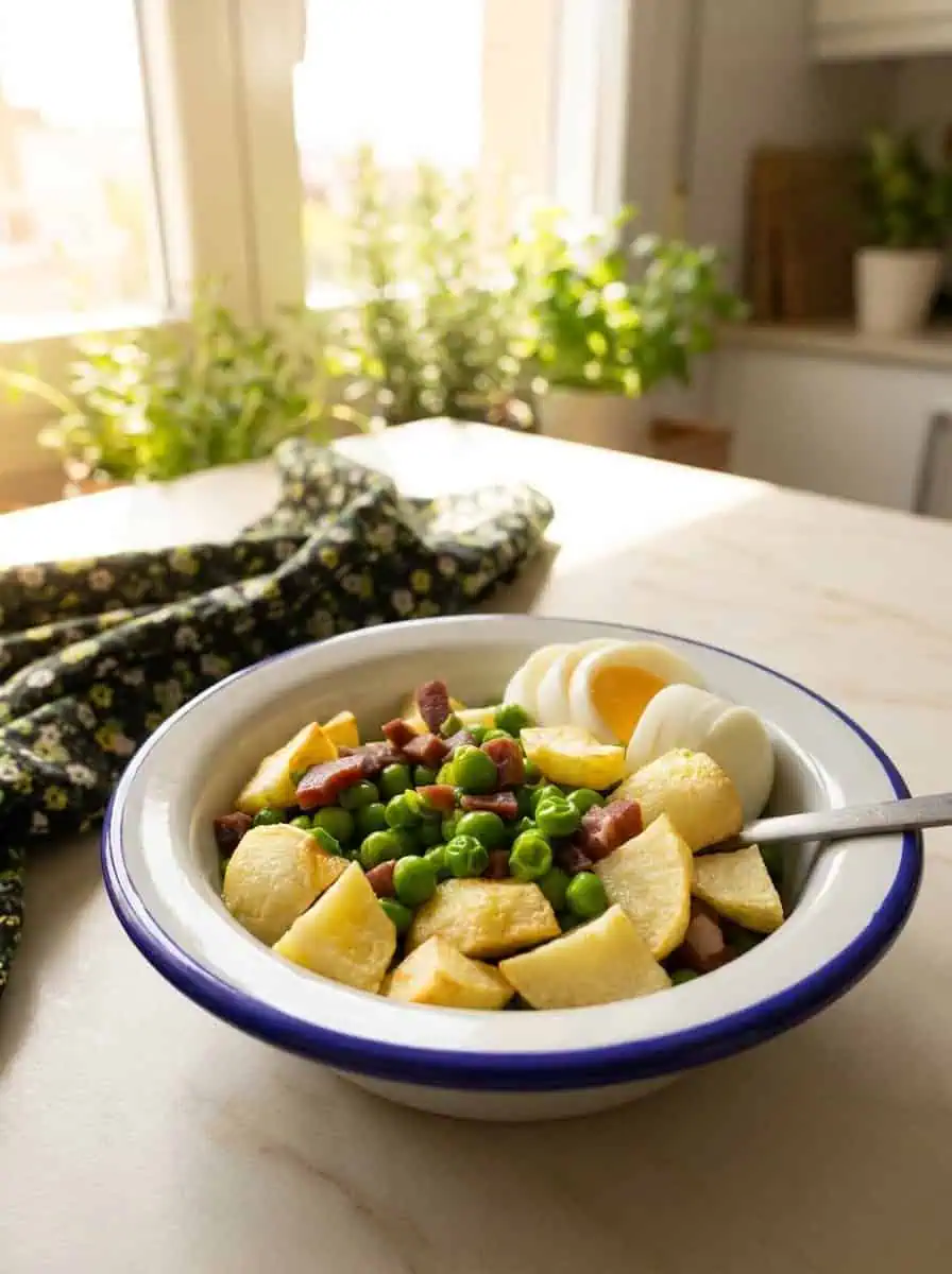 Peas with Ham (Guisantes con Jamón) – Blessedish