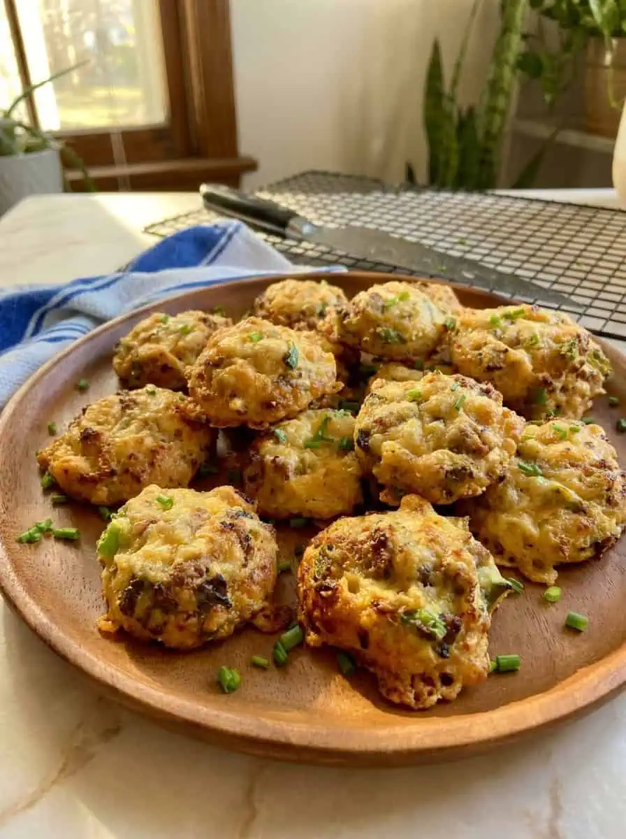 Sausage, Egg + Cheese Breakfast Cookies – Blessedish