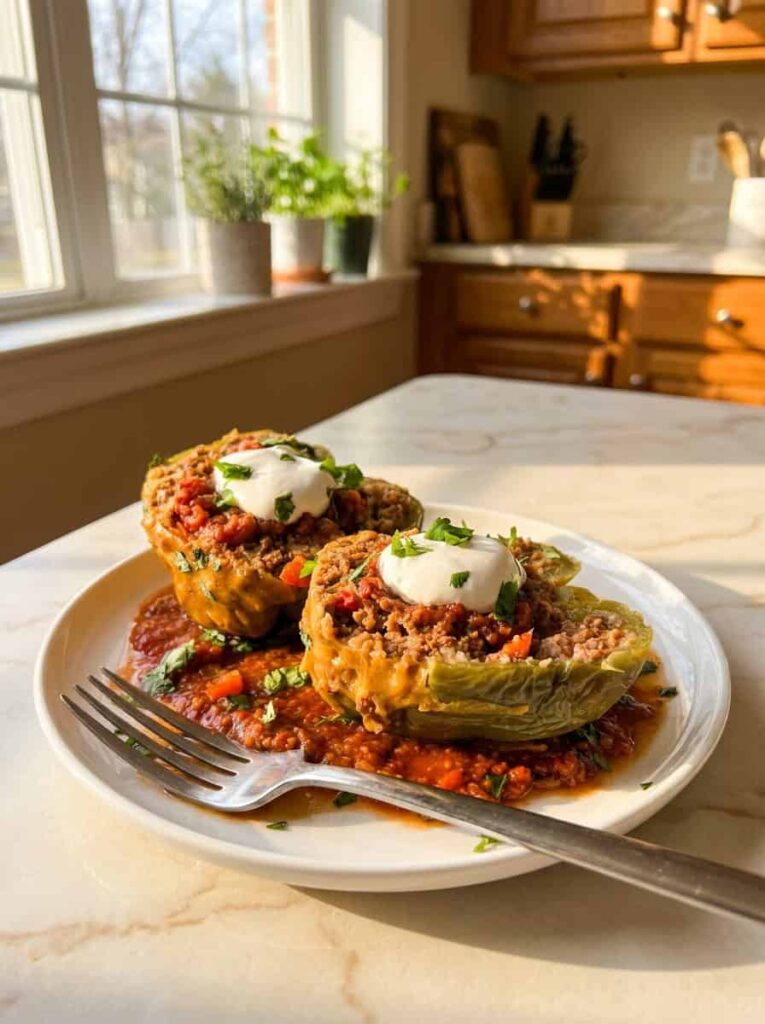 Taco Stuffed Peppers – Blessedish