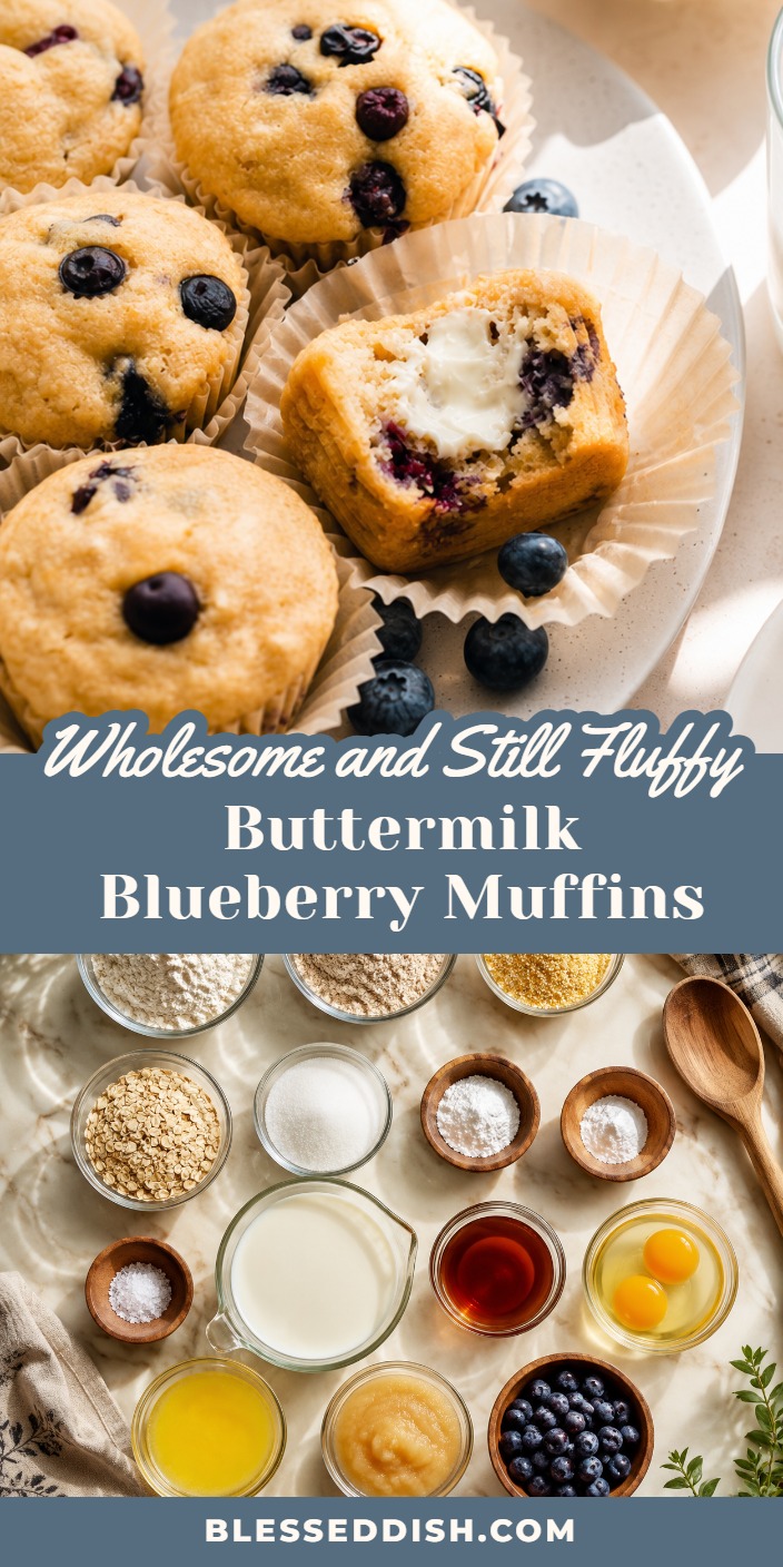 Buttermilk Blueberry Muffins – Blessedish